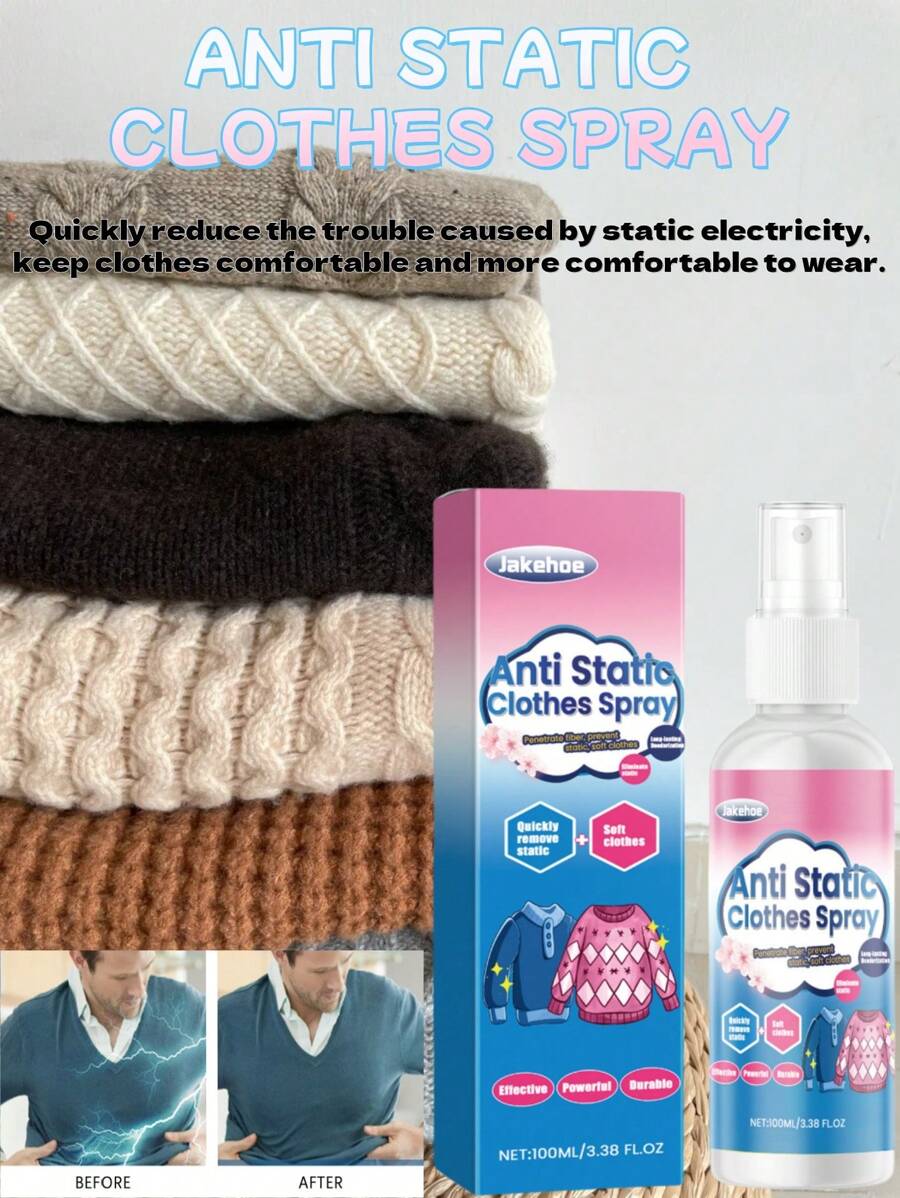 Anti-Static And Anti-Wrinkle Fabric Spray, Smooth And Comfortable ...