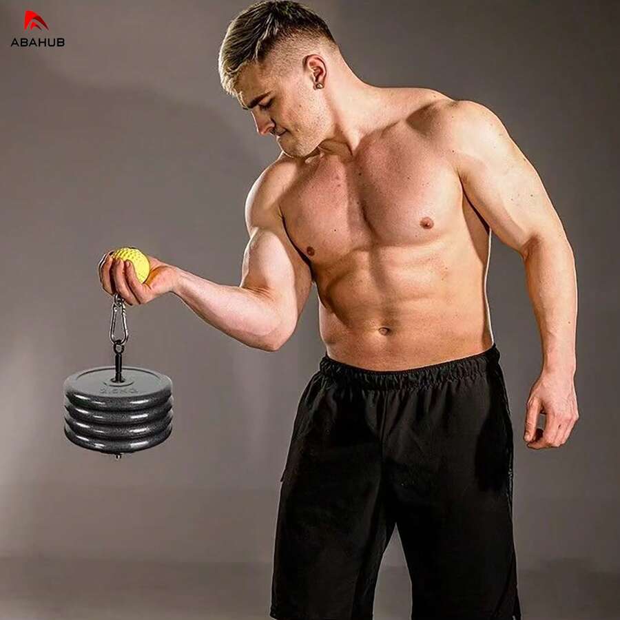 ABAHUB A Pair Of Pull-Up Assist Training Balls, Solid Grip Balls ...