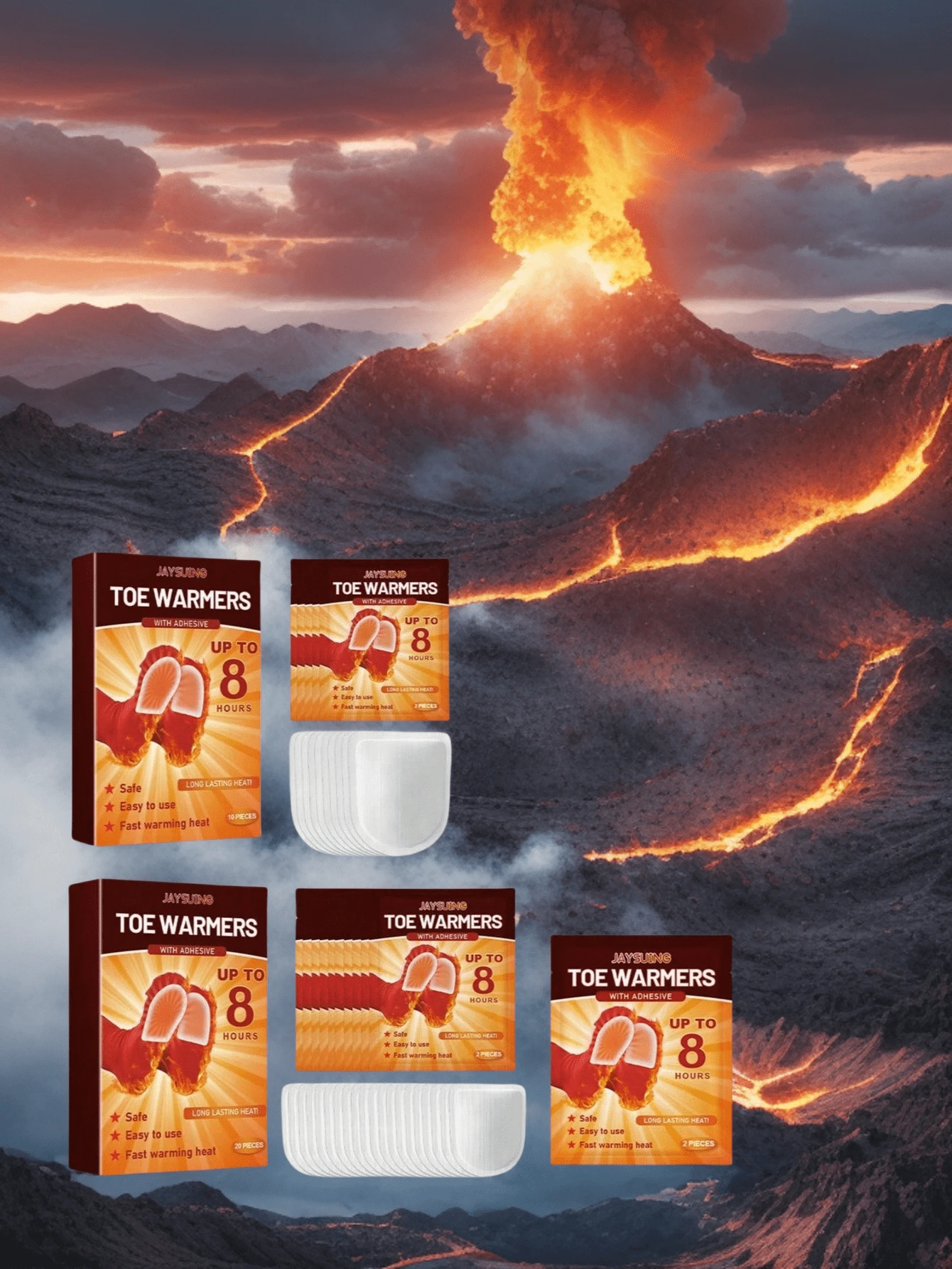 Foot Warmers Are Self-Heating, Compact And Portable Foot Warmers, And ...