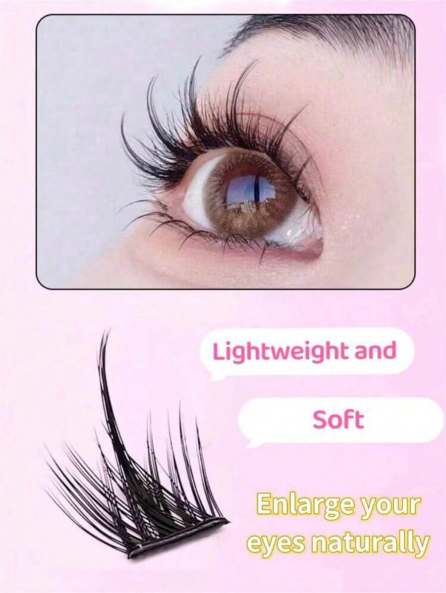 360 pièces Livre de cils à grande capacité avec courbe en C et ...