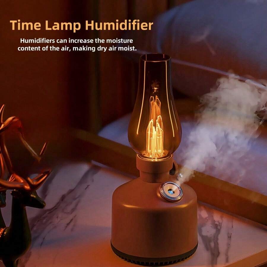 Premium New Retro Humidifier, Two-Speed Spray, Mute Humidification ...