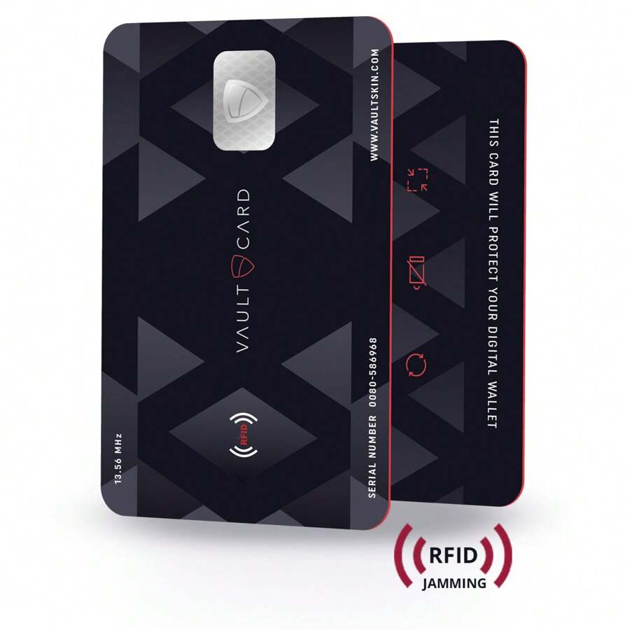 VAULTCARD RFID Blocking Card, Advanced Protection For Contactless ...