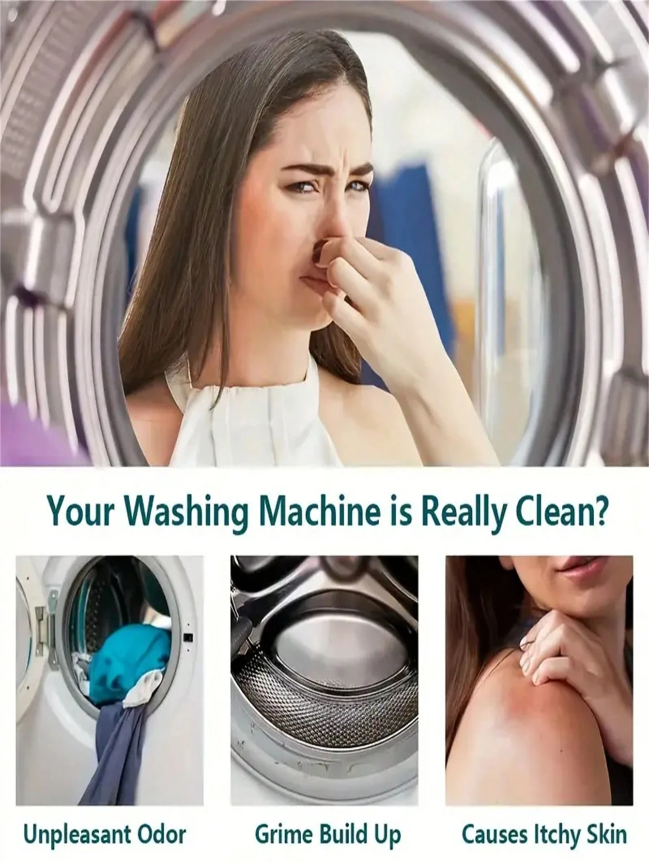 35pcs All-In-One Washing Machine Cleaner Tablets, Lemon Scented, Deep ...