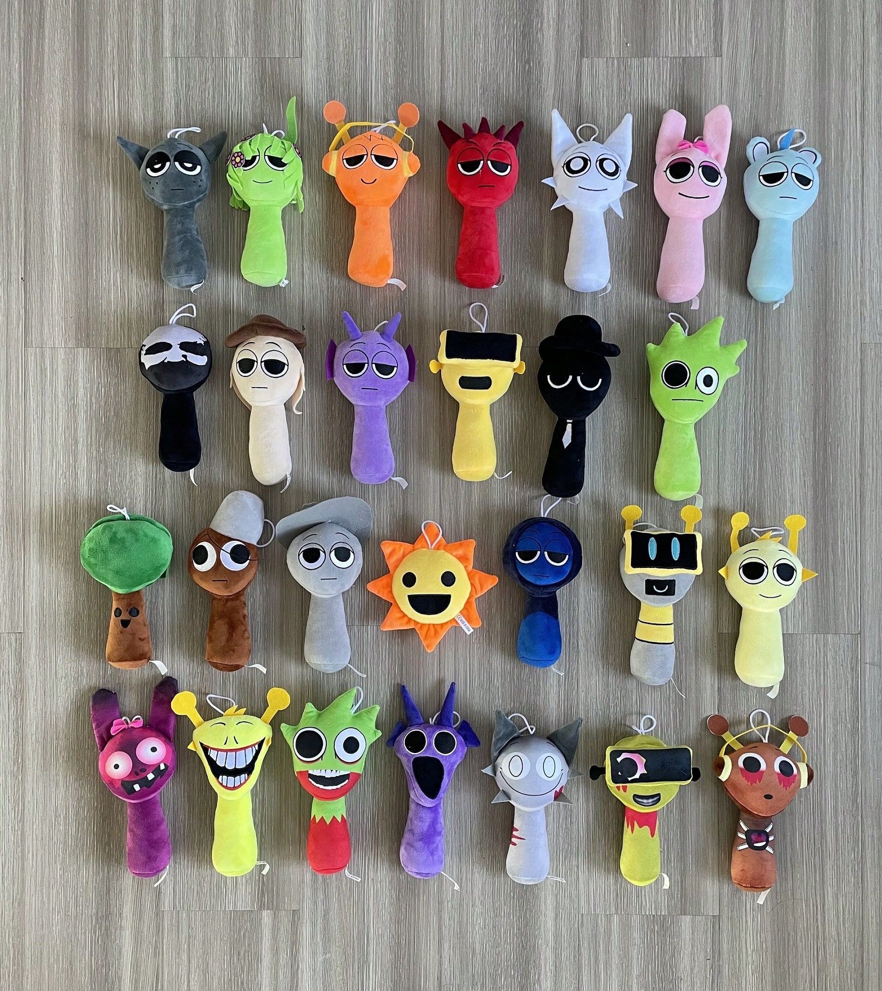 Sprunki Plush Toys Sprunki Incredibox Plush Doll Sprunki Game Pillow ...