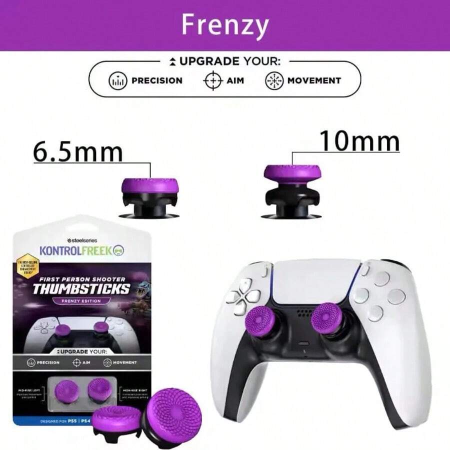 Silicone Cap Silicone Thumb Grips For Ps5 Controller Joystick Cover ...