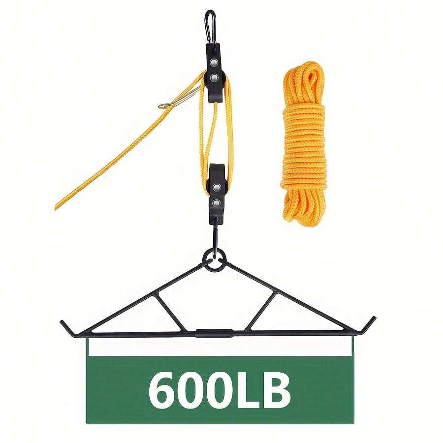 600 Lb Capacity Deer Hanging Game Stand Kit With Nylon PA Material ...
