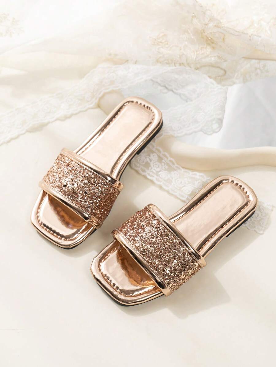 2025 New Children's Slippers, Glitter Slippers, Glitter Slippers, Girls ...