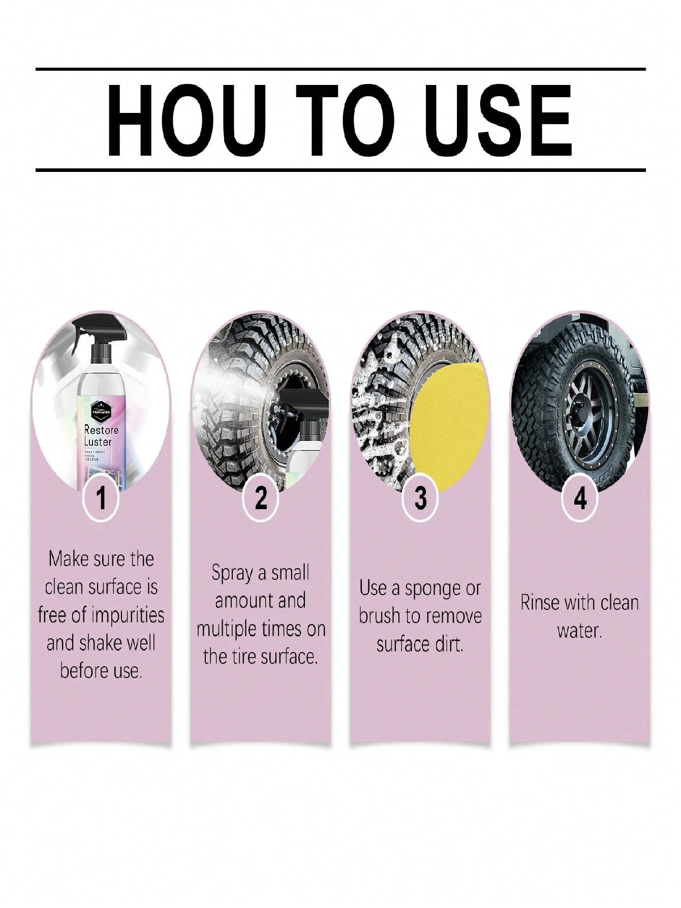 Heavy Duty Wheel Cleaner, Wheel Rim Cleaning Anti-Aging Anti-Dust Foam ...