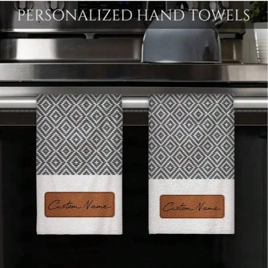 2pcs Set Customized Children's Tea Towels/Face Towels/Placemats, High ...
