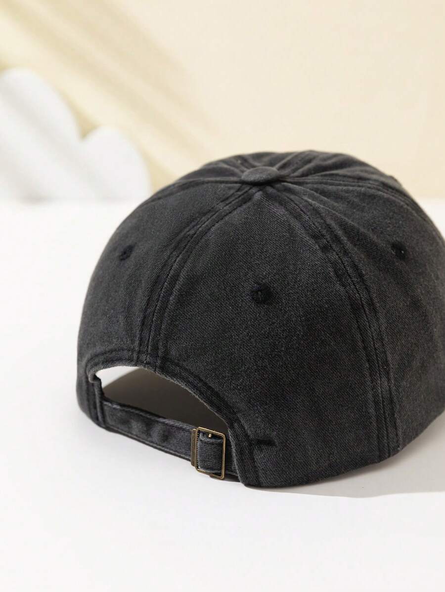 1pc Women's Soft Top Brimmed Baseball Cap With Bee Embroidery Design ...