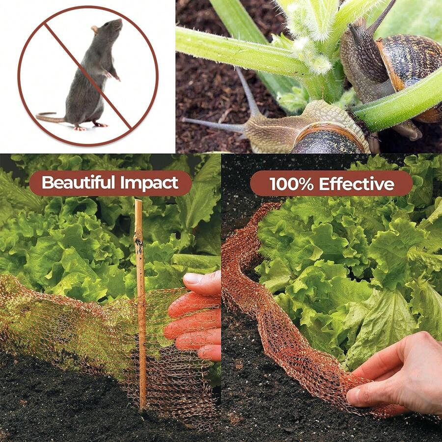 5 Inches X 32 Feet Copper Wool Used For Rodent Control, Copper Net ...