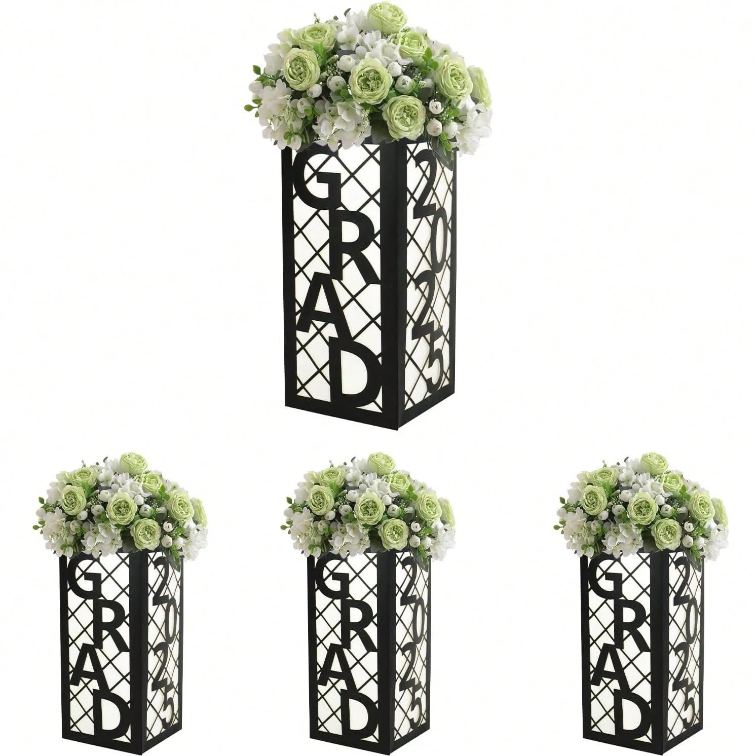 Decoraciones de mesa para graduación 2025 Centros de mesa para graduación Cajas Graduación 2025 ...