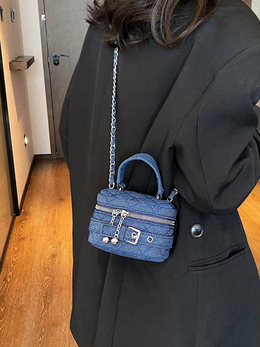 Korean Rhombus Chain Shoulder Bag Women 2025 New Mini Handbag, Cross ...