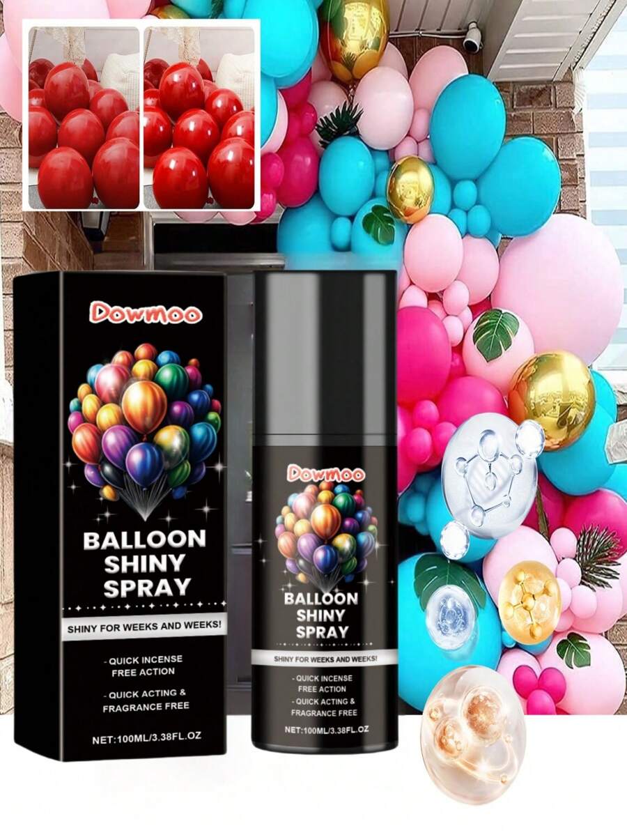 Balloon Enhanced Brightener, Balloon Safe And Long-Lasting Gloss ...
