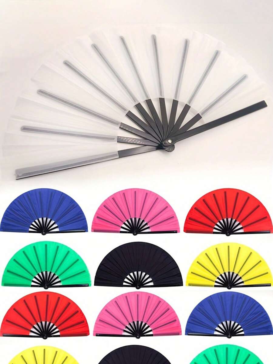 1/2pcs Kung Fu Fan, Tai Chi Ringing Fan, Chinese Dance Folding Fan ...