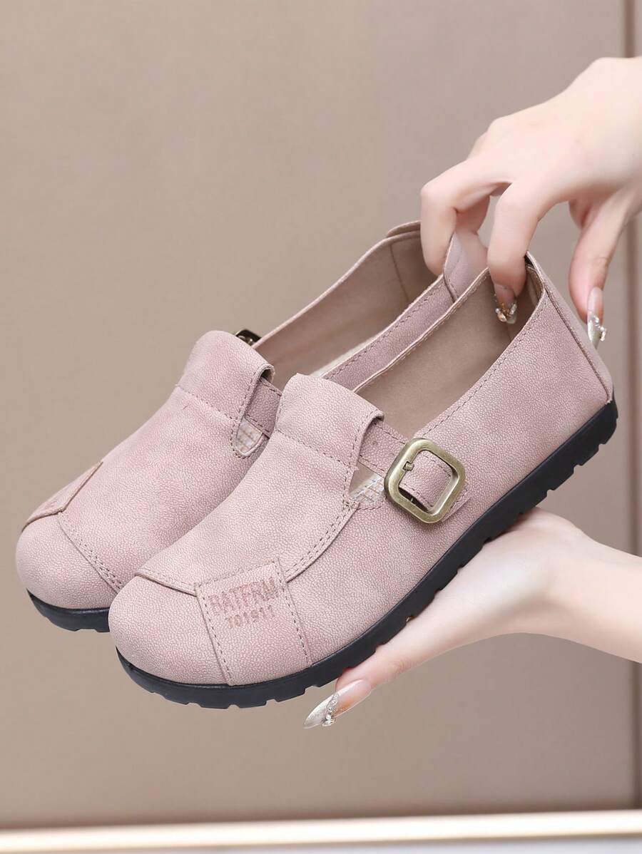 2025 Spring New Vintage Soft Bottom Women Flat Soft Leather Loafers ...
