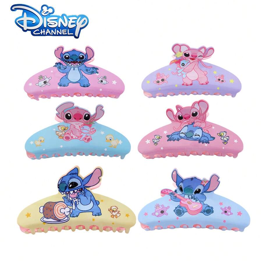 Disney Disney Stitch - Themed Hair Claw Set: Multiple Adorable Designs ...