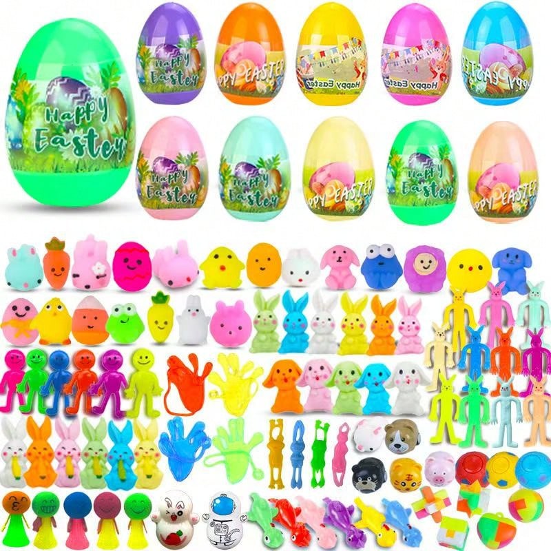 1pc/5pcs Easter Party Small Gifts Easter Egg Surprise Gifts Open ...