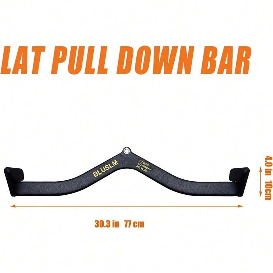 LAT Pull Down Bar For Cable Machine, LAT Pulldown Attachments T Bar V ...
