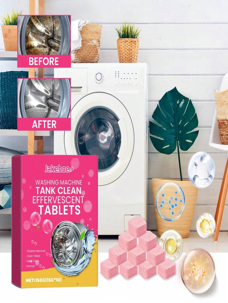 Washing Machine Tank Cleaning Effervescent Tablets Washing Machine Tank ...