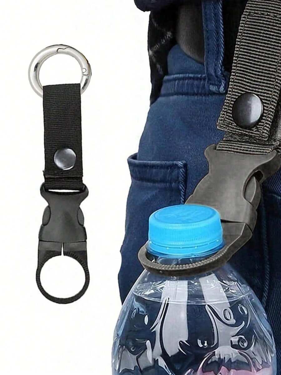 Outdoor Tactical Nylon Ribbon Water Bottle Hook - Multifunctional ...