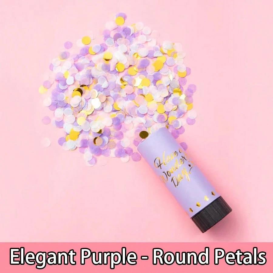 Birthday Party Poppers, Hand-Cranked Confetti Poppers, Wedding Popping ...