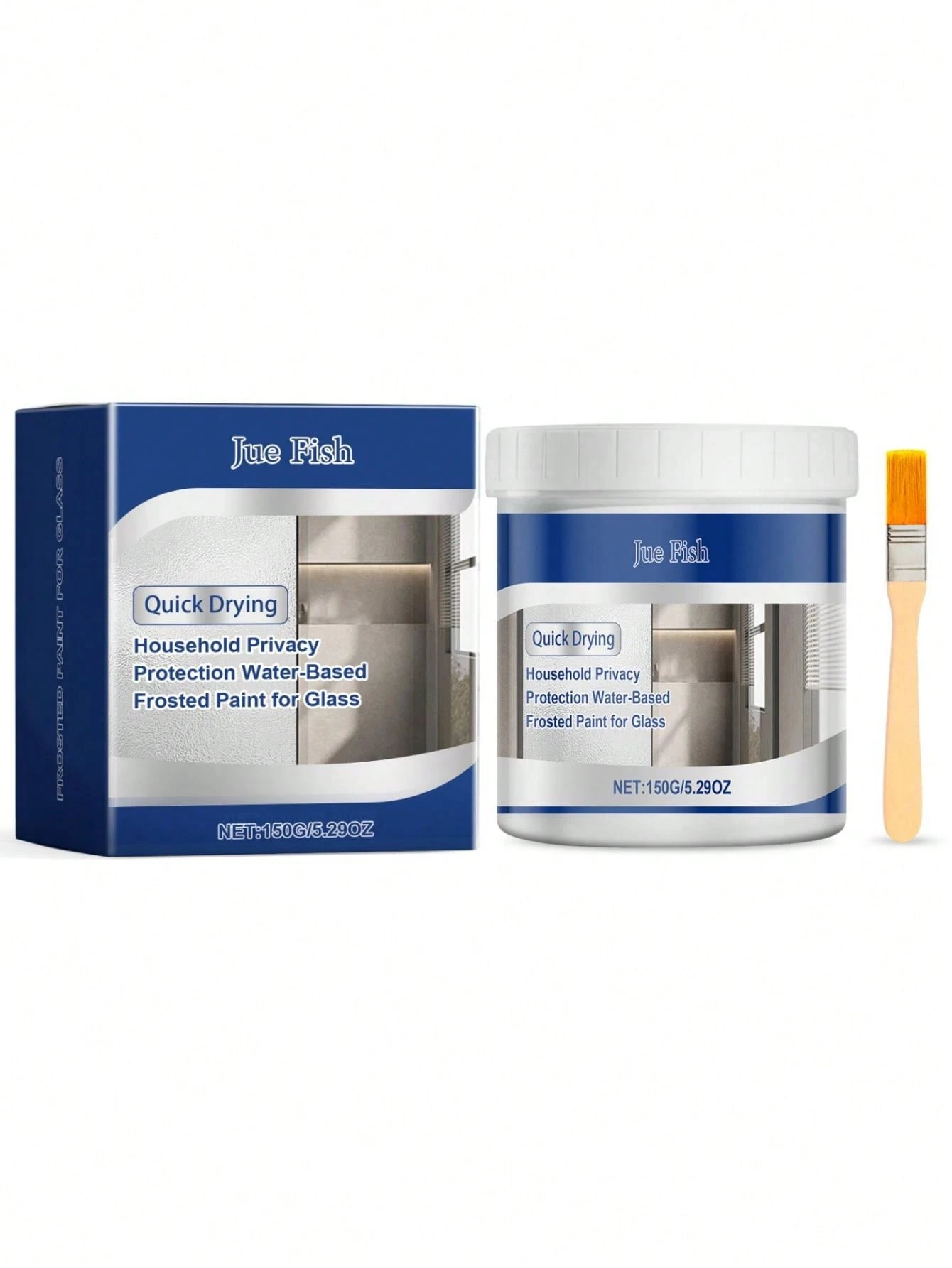 Water-Based Frosted Glass Paint, Waterproof And Sunproof, Renovation ...