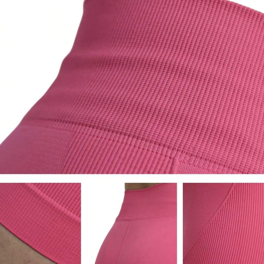 Selene Seamless Fitness Gym Ribbed Shorts Without Transparency Sport ...