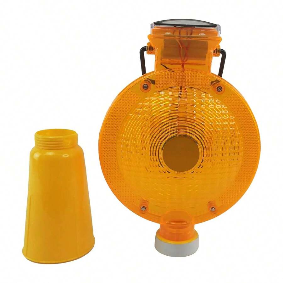 Sinalizador Solar Kit 15 Uni Viário para Cone Obra Luz Solar Automático Energia Solar ...