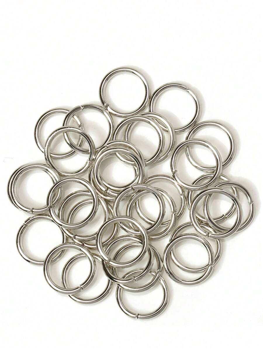 200pcs/Pack Minimalist Open Jump Rings, Single Loop Connecting Rings ...