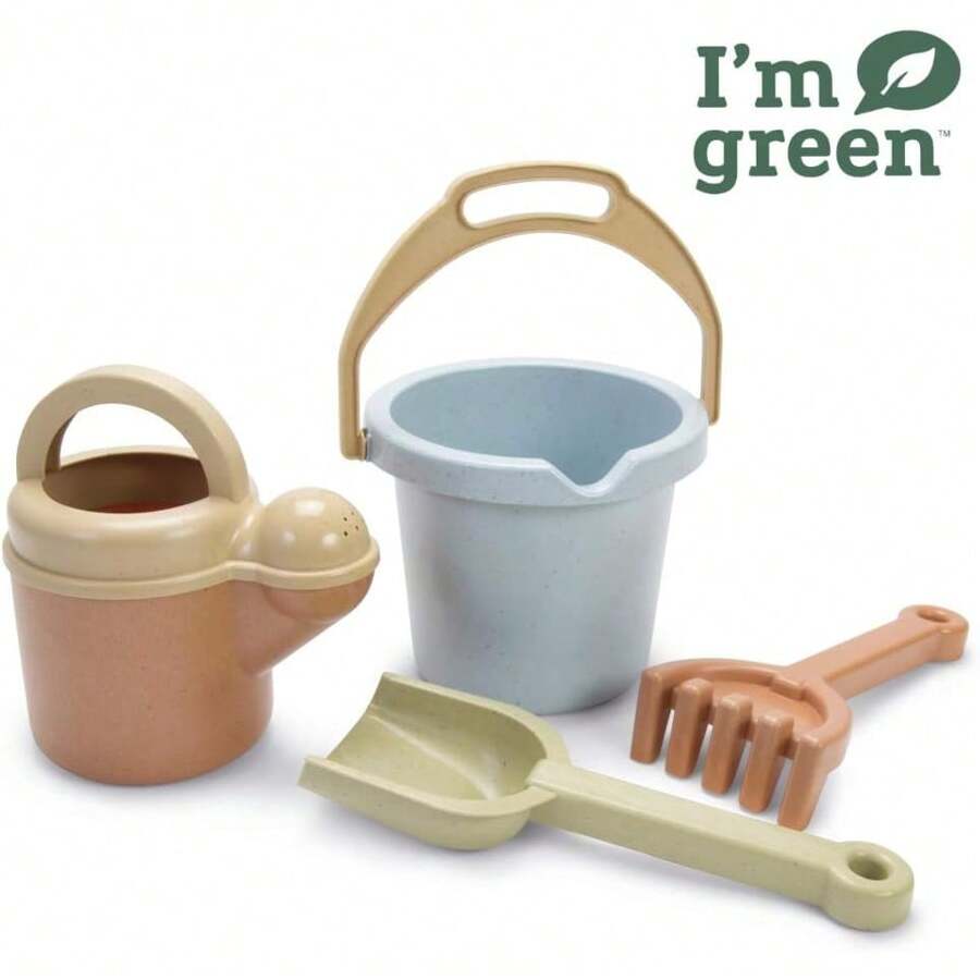 Dantoy: BIO Sand & Garden Set - 4 Piece Playset - Pretend Gardening ...