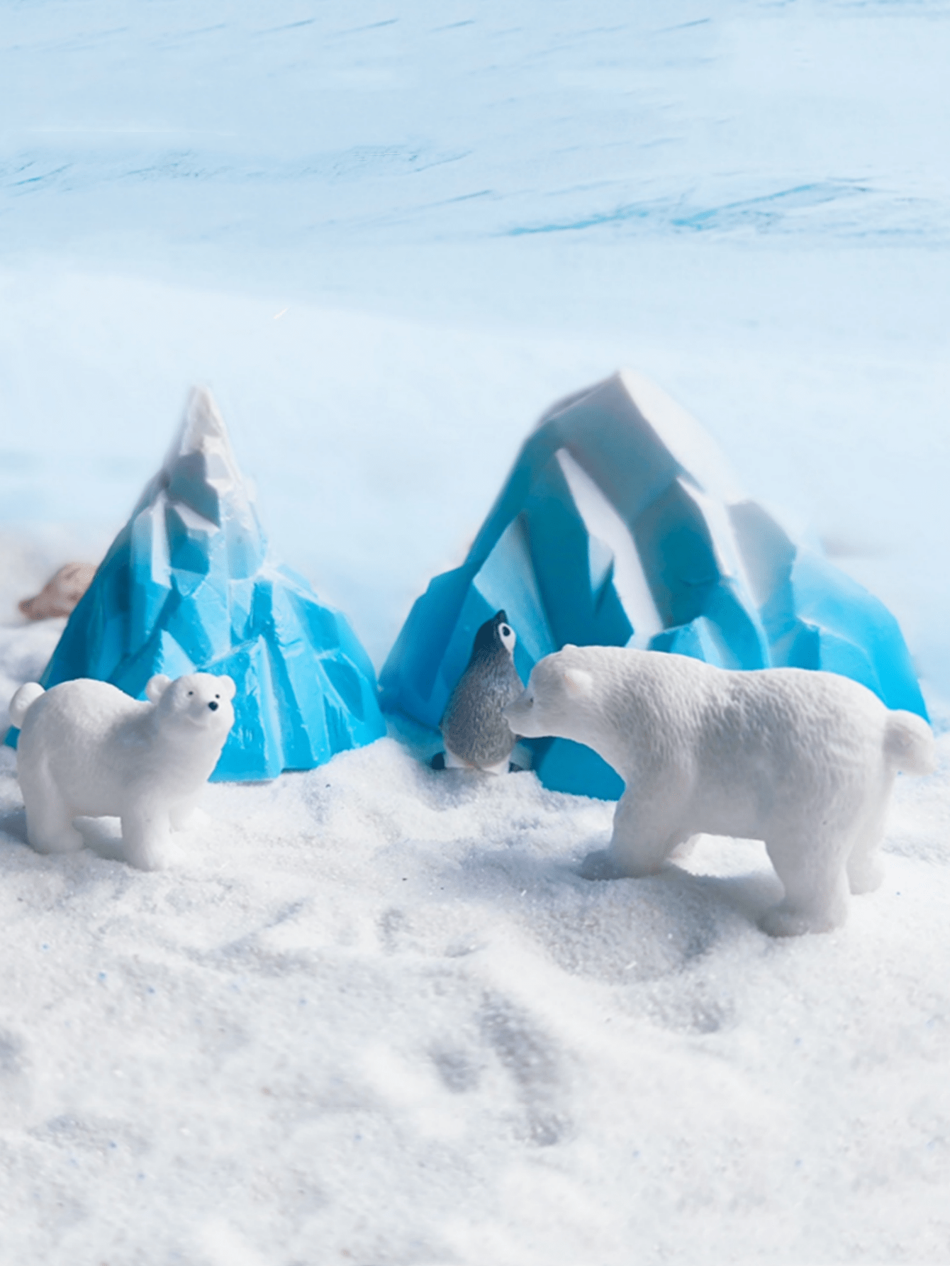 Popular Arctic Iceberg Aquarium Decor, Realistic Mini Fake Mountain ...