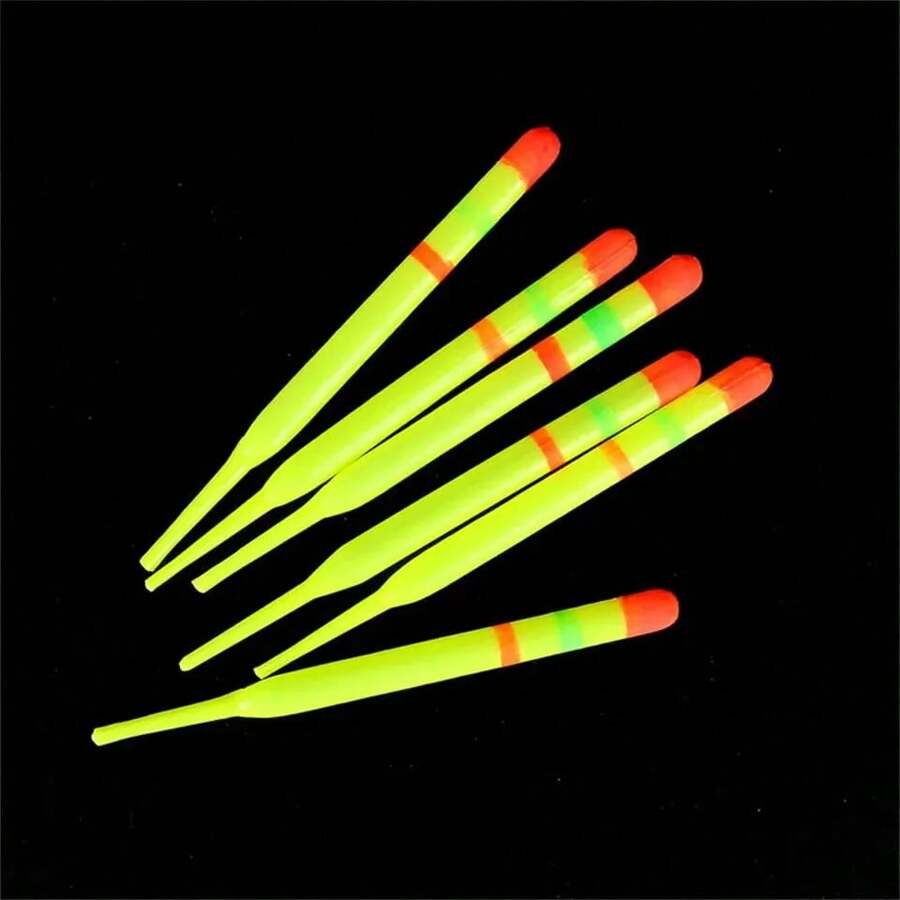 Fishing Float Set 15pcs Professional Vertical Buoy With Glow Stick ...