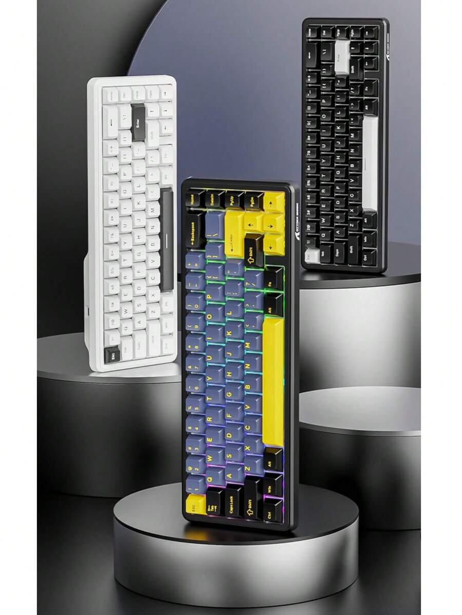 ATTACK SHARK X65 HE Wired Rapid Trigger Magnetic Switch 65% Mechanical ...