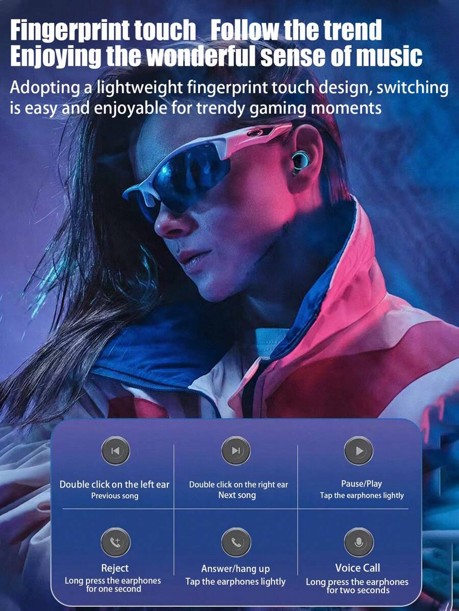 TWS M25 Wireless Earphones With In Ear Design Featuring Noise Reduction ...