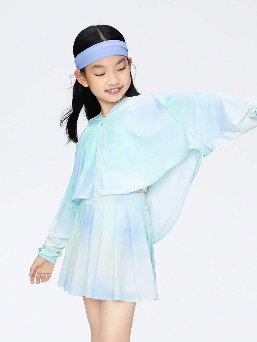 Annil Summer Knitted Sunscreen Jackets For Big Girls In Tween Girl ...