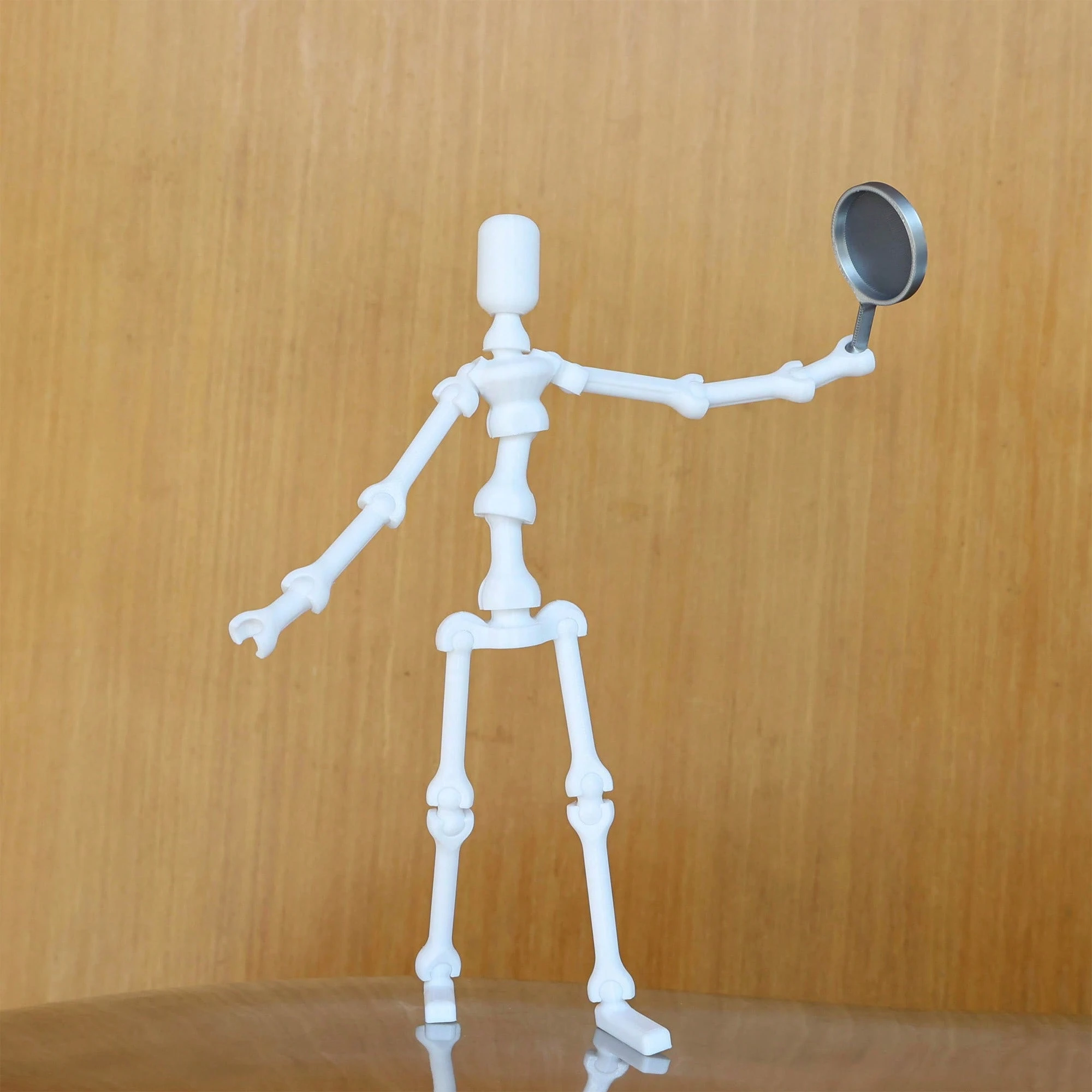 3D Printed Doll Flexible And Movable Humanoid Scale Figure Model Sketch ...