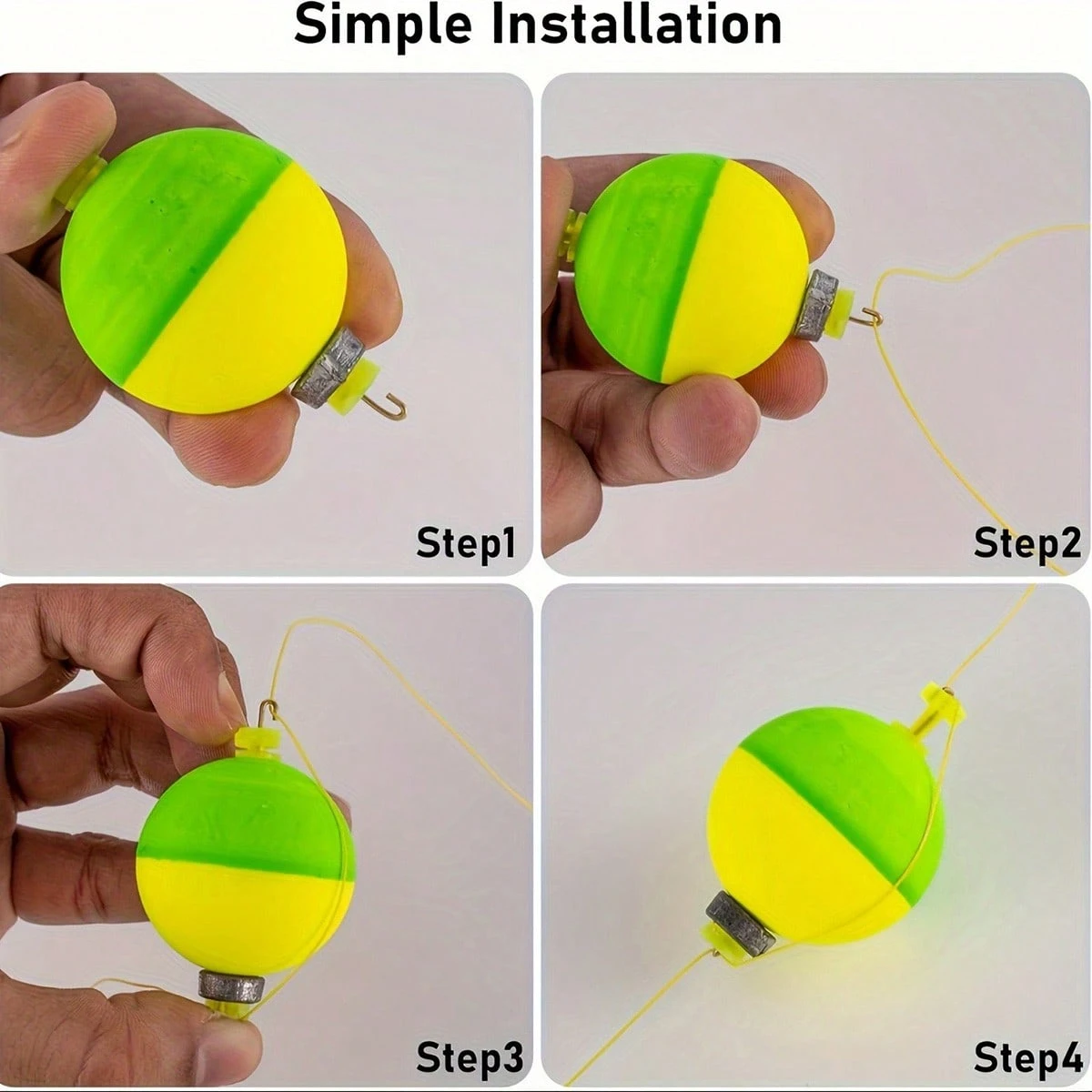 5 pelotas flotantes redondas de EVA de alta sensibilidad para ...