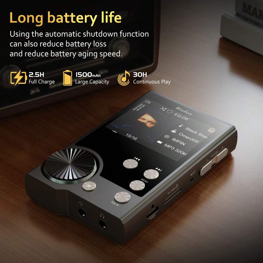 X50 HiFi MP3 Player, Lossless DSD High Resolution Digital Audio Music ...