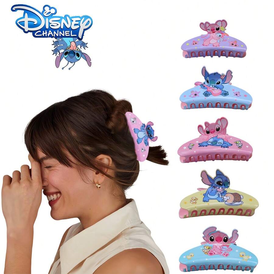 Disney Disney Stitch - Themed Hair Claw Set: Multiple Adorable Designs ...