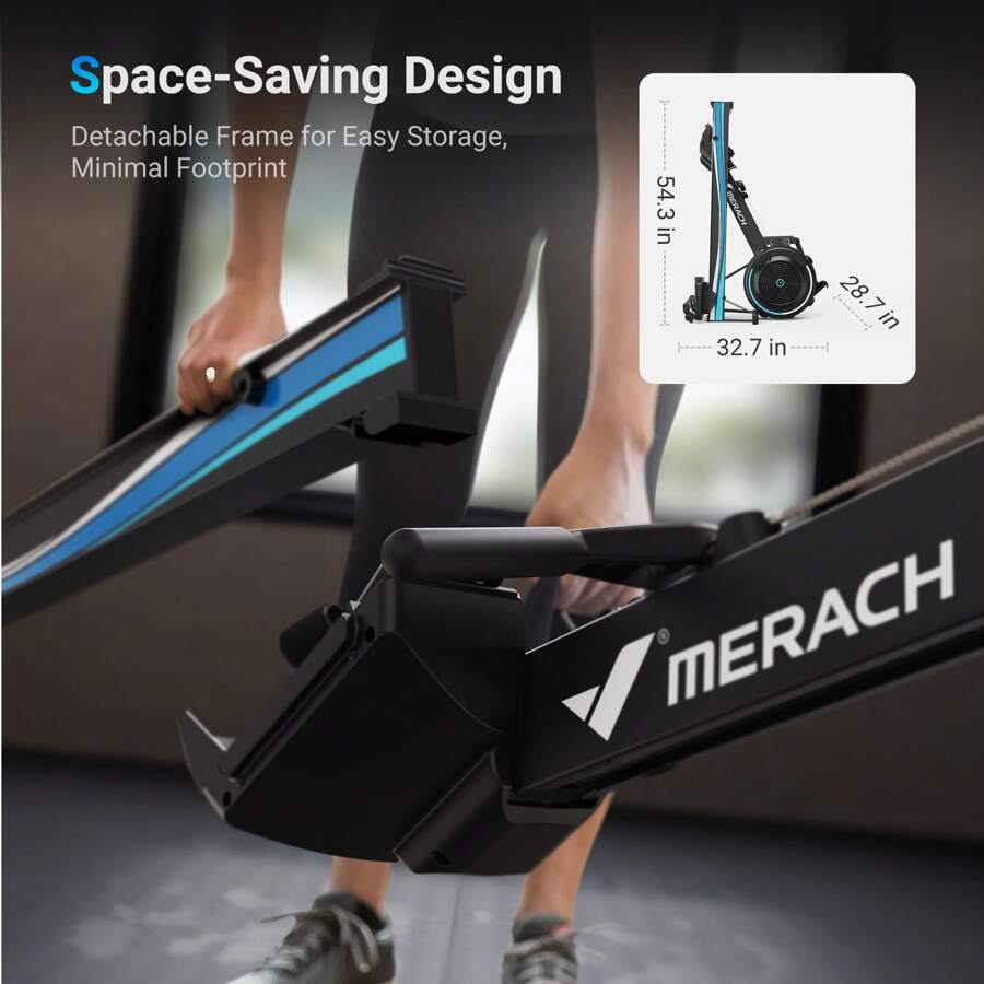 Merach MERACH Rowing Machines For Home, Ergonomic Comfort Seat ...