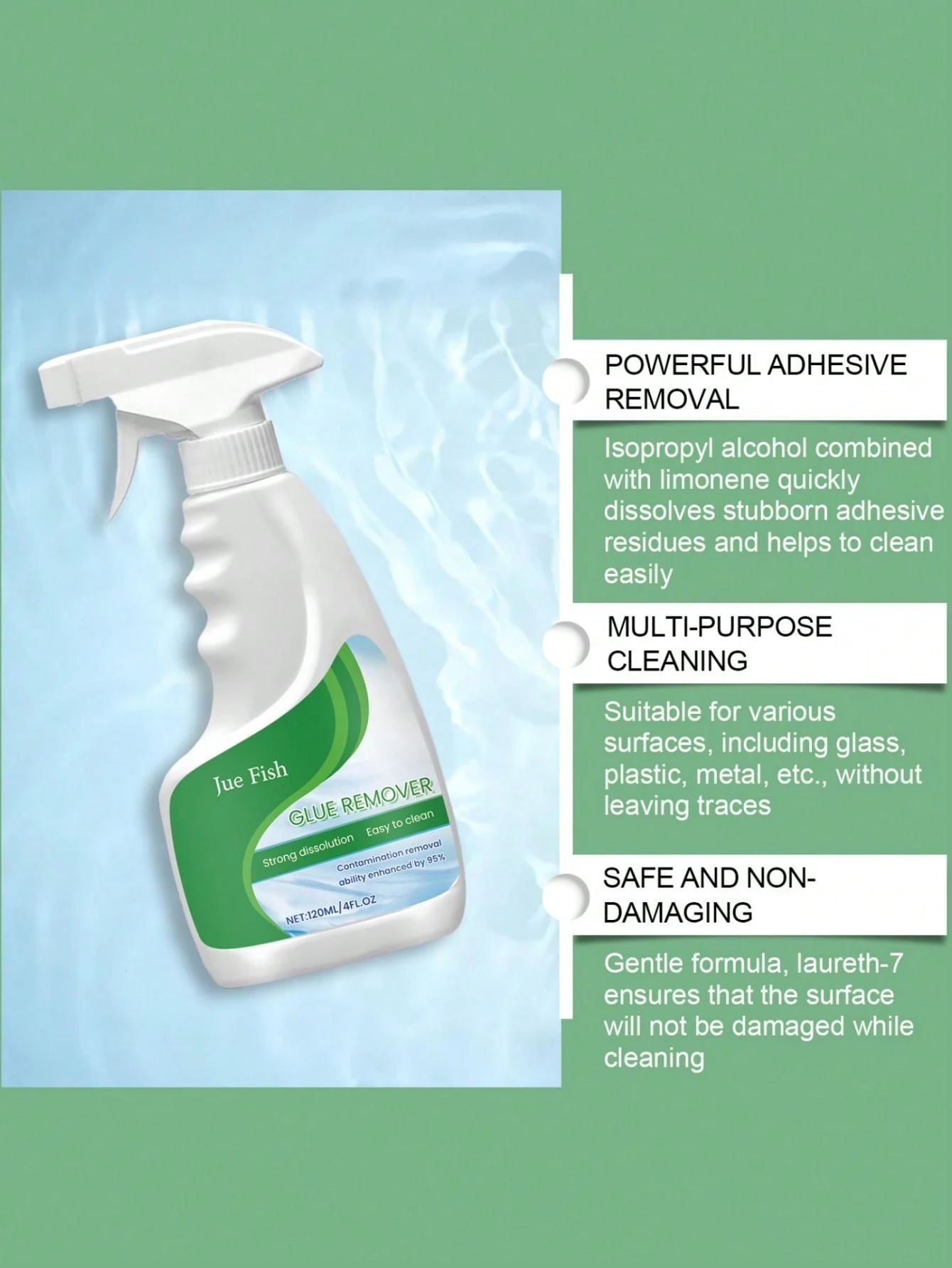 Home-Use Adhesive Remover, Spray For Cleaning Glass Door And Window ...