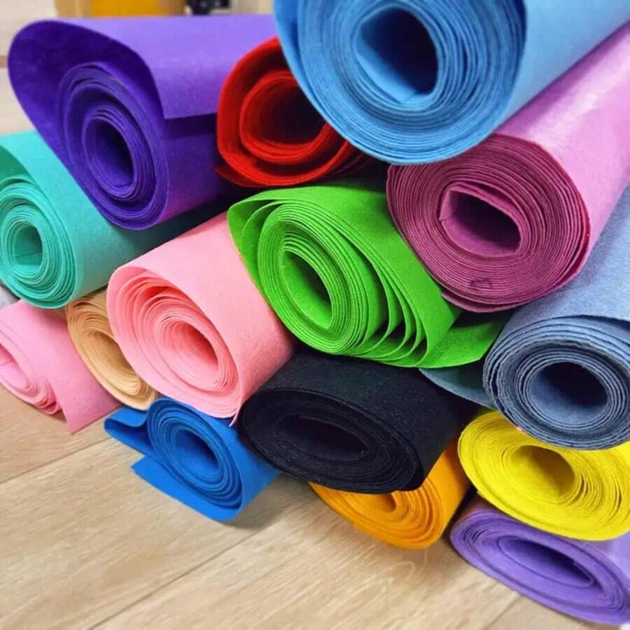 Stiff Felt Fabric Sheet Craft Felt Sheet Assorted Color Thick Stiff ...