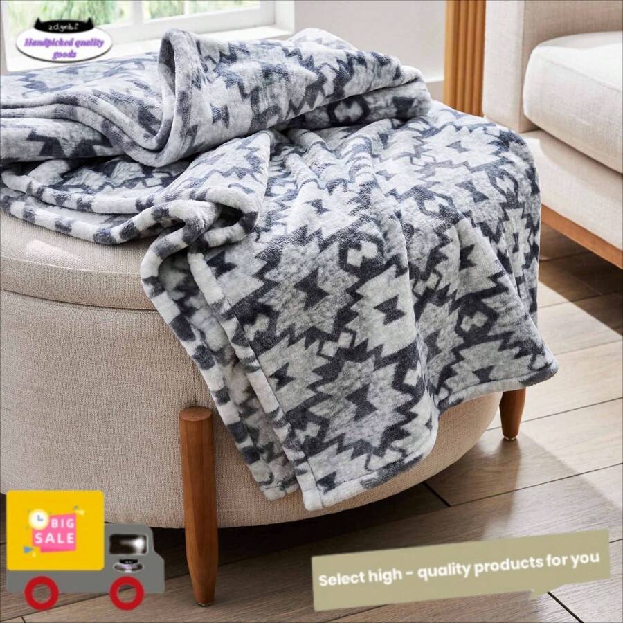 Heavyweight Ultra Plush Adult Throw Blanket - Soft, Cozy, And Printed ...