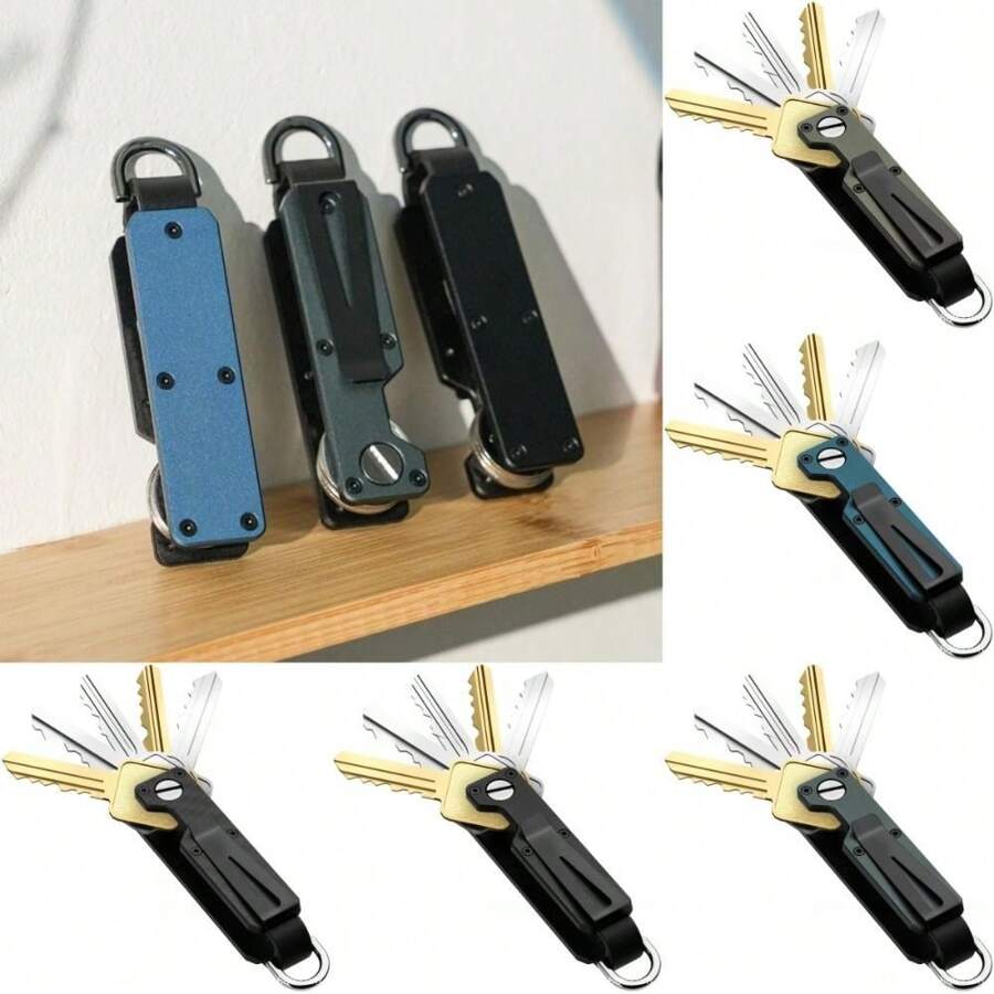 Metal Keys Fob With Clip With Screwdriver Holds 2-6 Keys Keys Bag Multi ...