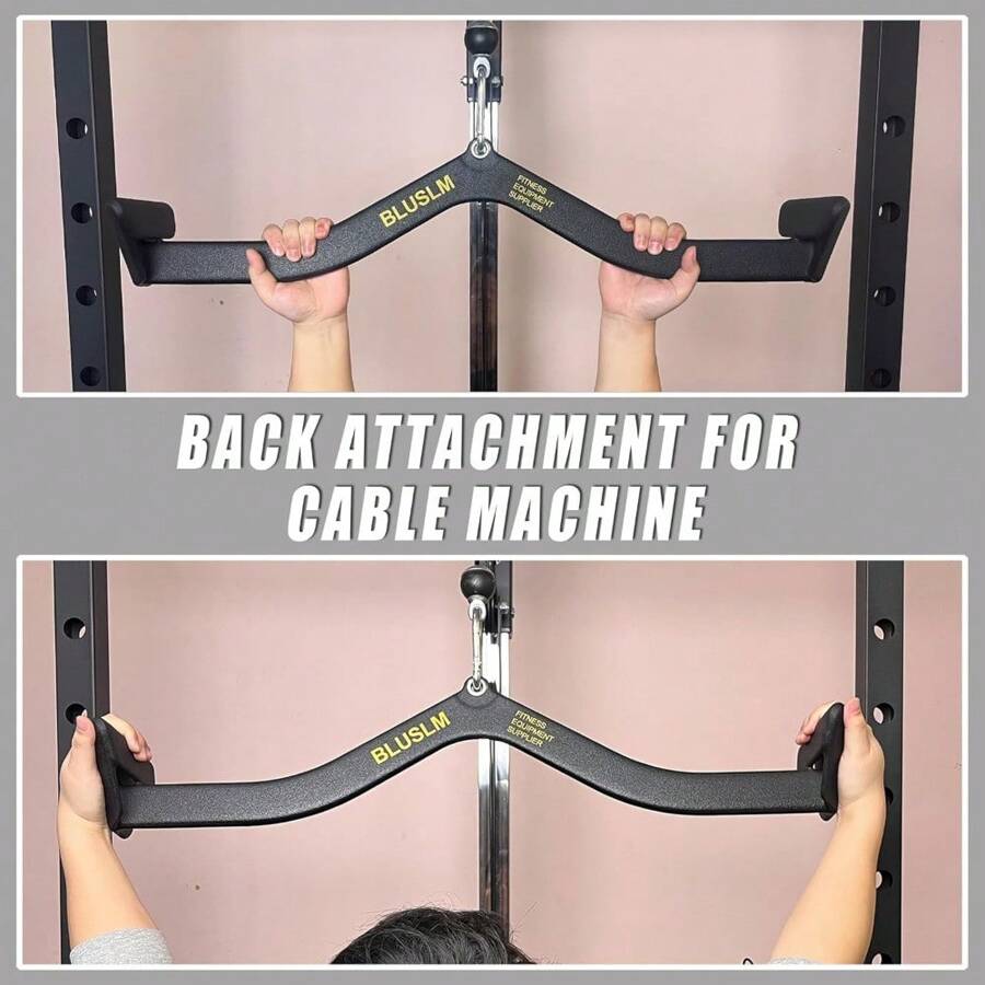 LAT Pull Down Bar For Cable Machine, LAT Pulldown Attachments T Bar V ...