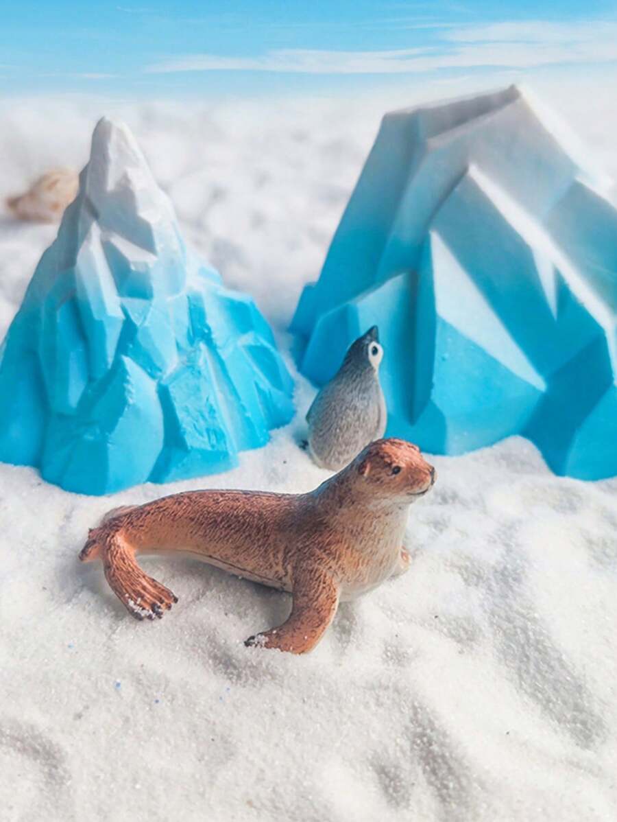 Popular Arctic Iceberg Aquarium Decor, Realistic Mini Fake Mountain ...