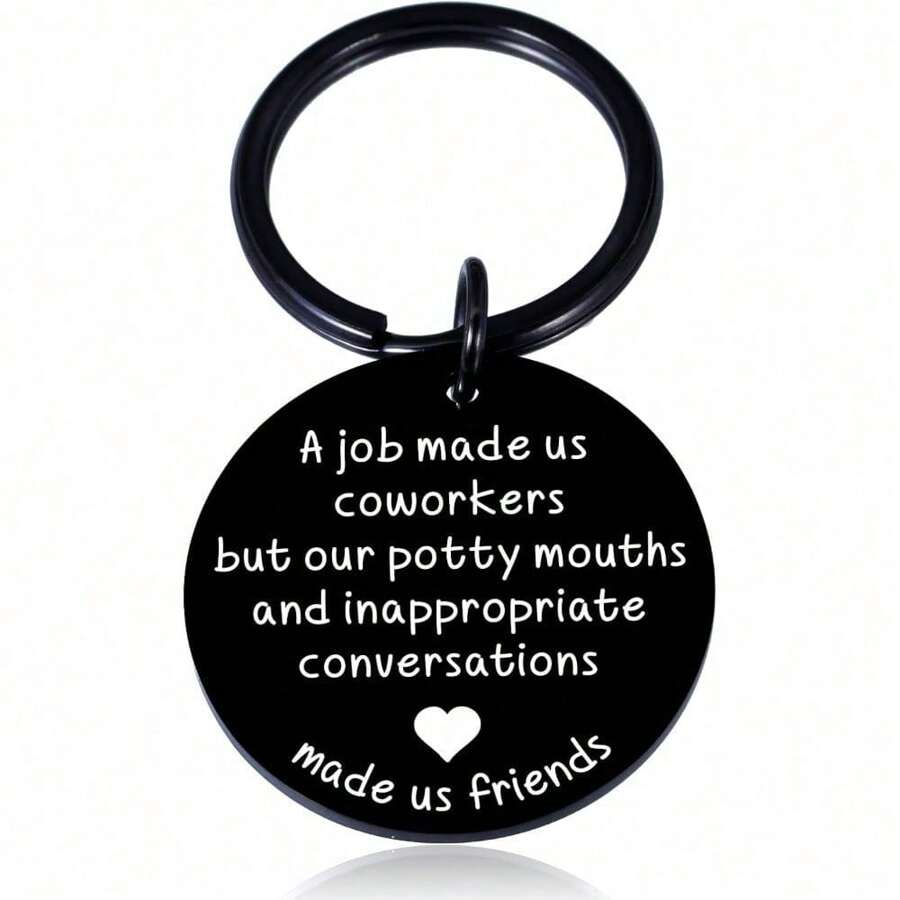 1pc Funny Coworkers Gifts For Women Men Office Keychain Valentine's Day ...