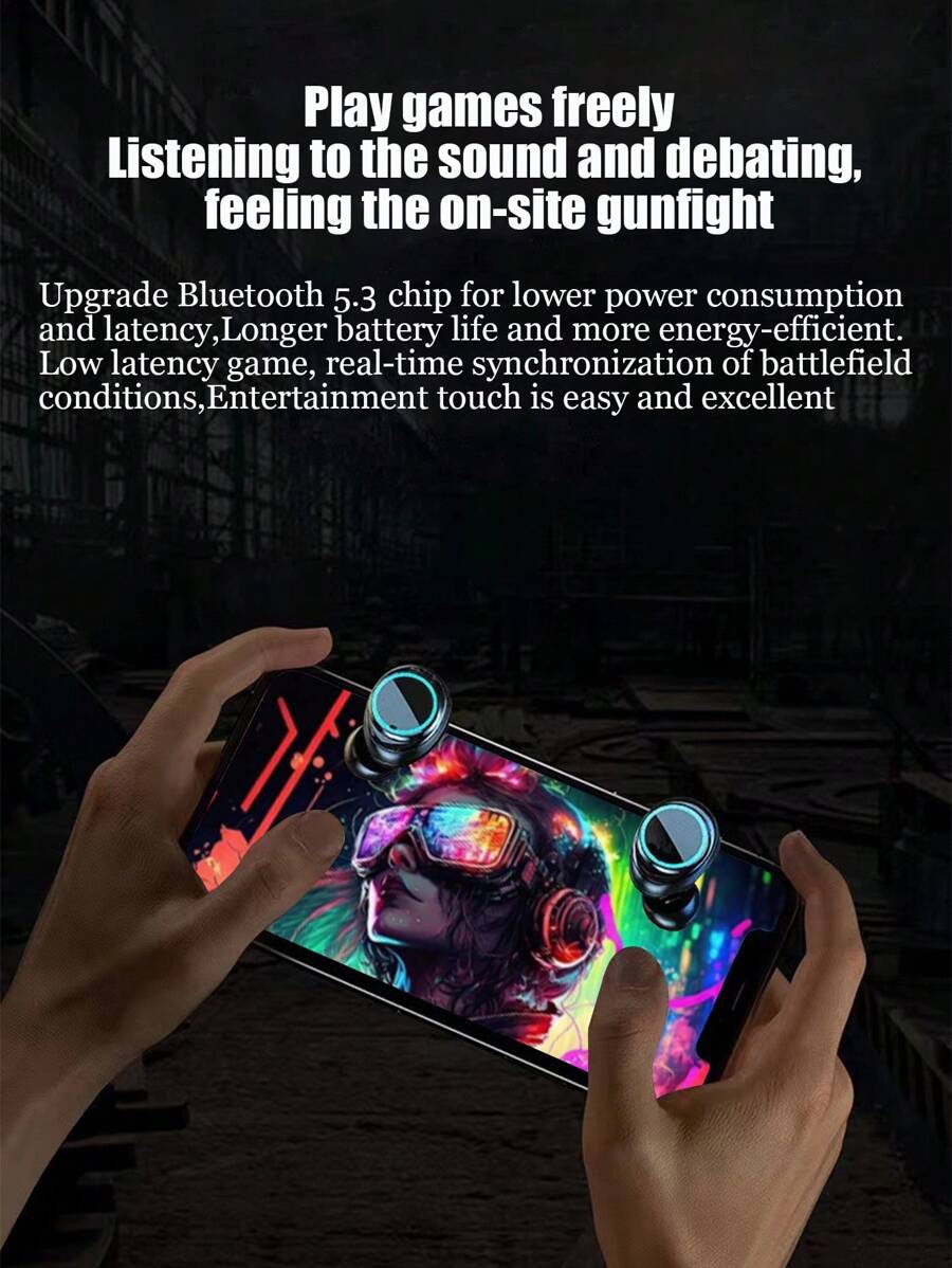 TWS M25 Wireless Earphones With In Ear Design Featuring Noise Reduction ...