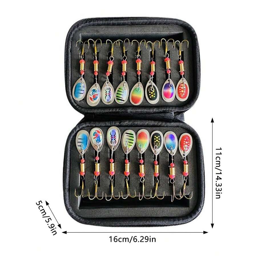 Spinnerbait Glitter Fishing Lures Practical Simulation Bait Hook ...